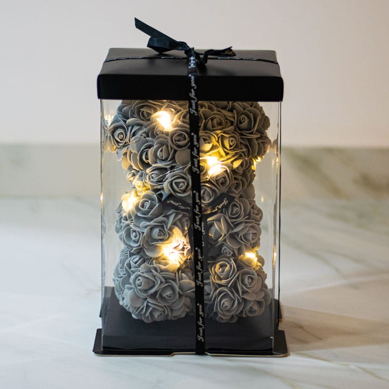 Oso de Rosas Eternas - Envío gratis - Tienda Valú